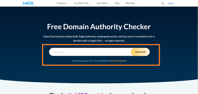 How to Check Domain Authority