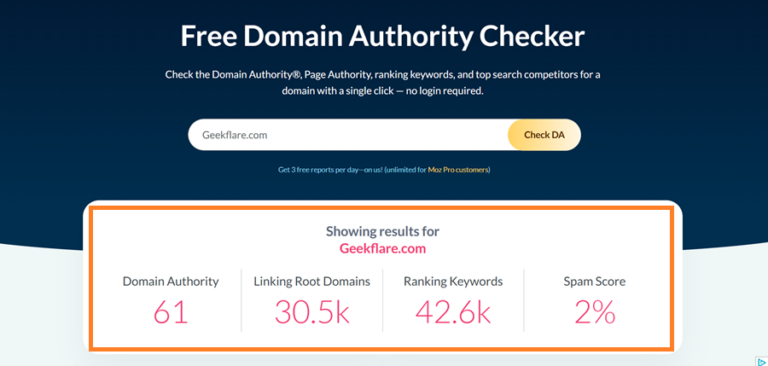 How to Check Domain Authority